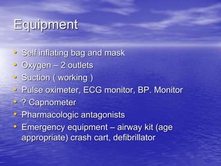 Updated conscious sedation course.ppt