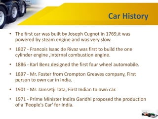 Indian Car Industry - Consumer Behaviour Presentation! | PPSX