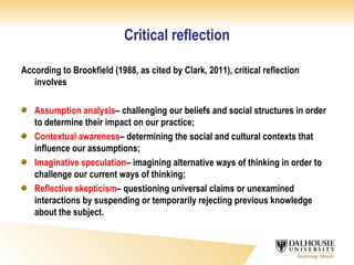 Critical Reflective Writing | PPT