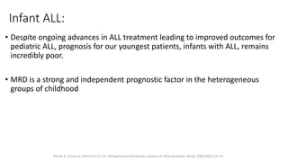 Transplant in pediatrics in Acute lymphoblastic Luekemia in CR1 | PPT