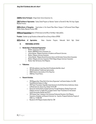 Ramos, Roderick and cv as of February 23, 2017 | PDF | Professional ...