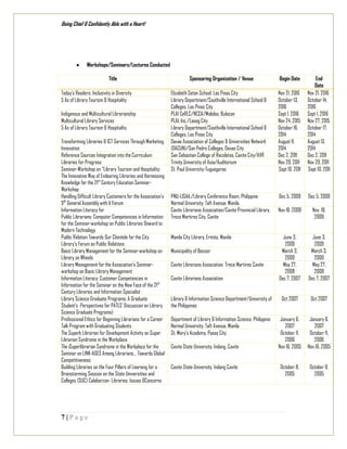 Ramos, Roderick and cv as of February 23, 2017 | PDF | Professional ...