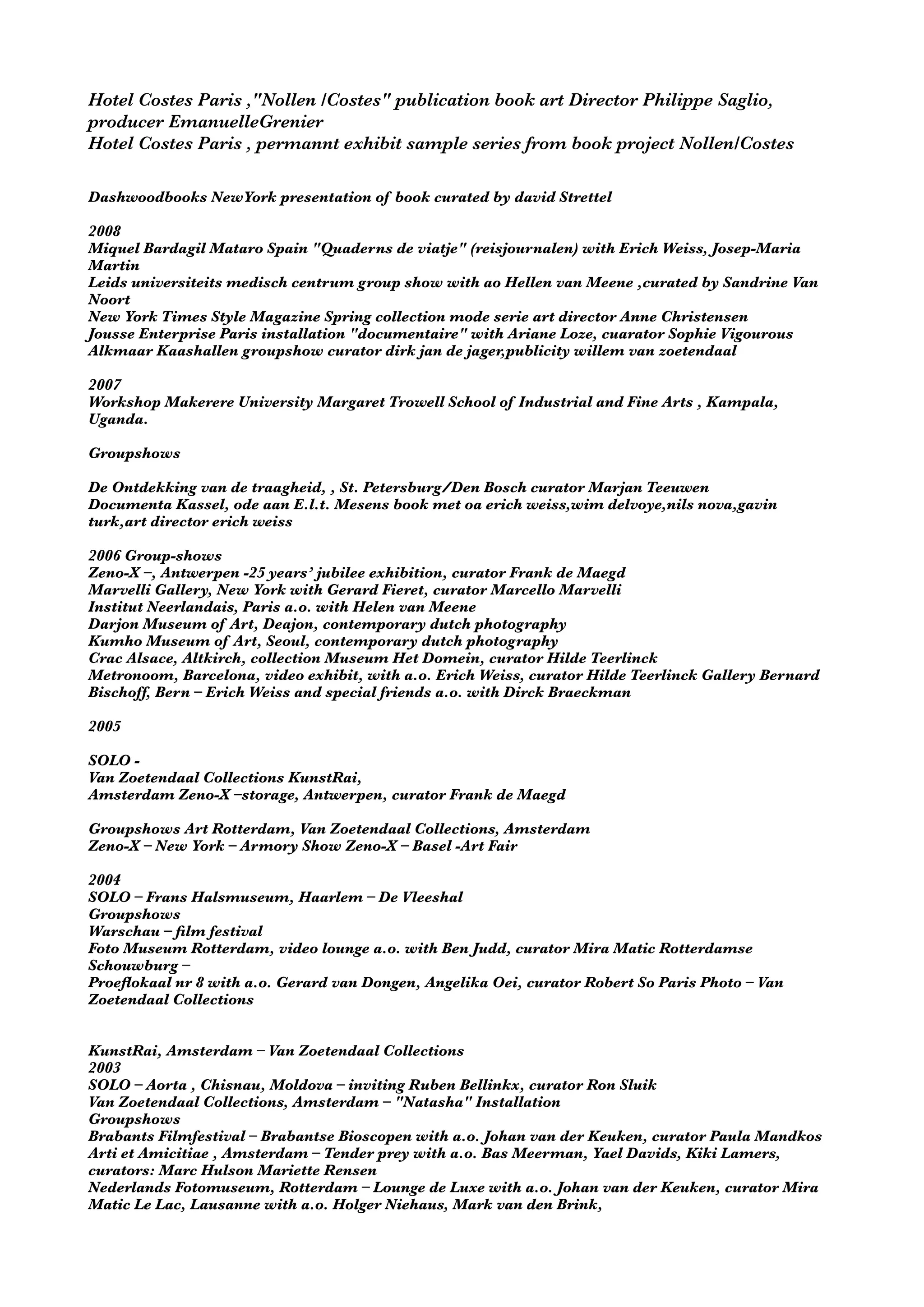 Updated Cv Nollen 23:3:12 | PAGES