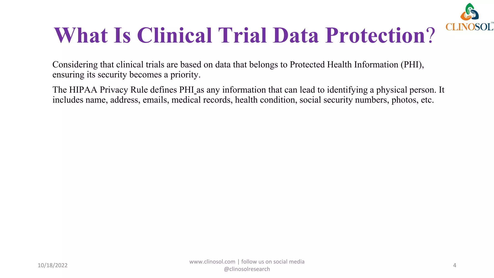 Data Privacy and Security in Clinical Trials: Safeguarding Patient ...