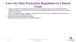 Data Privacy and Security in Clinical Trials: Safeguarding Patient ...