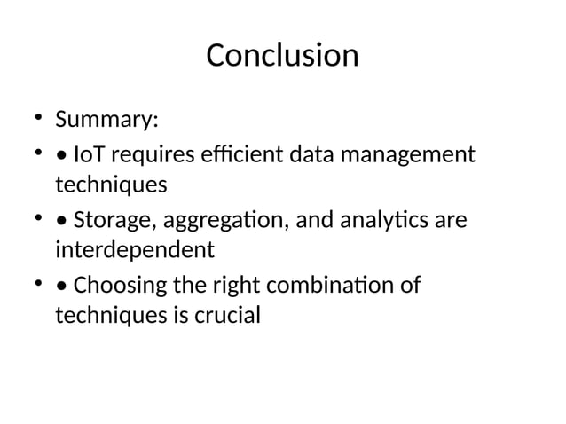 Updated Data Storage Aggregation Analytics Iot Pptx
