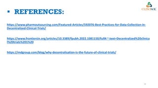 Best Practices for Data Collection and Management in Clinical Trials | PPT