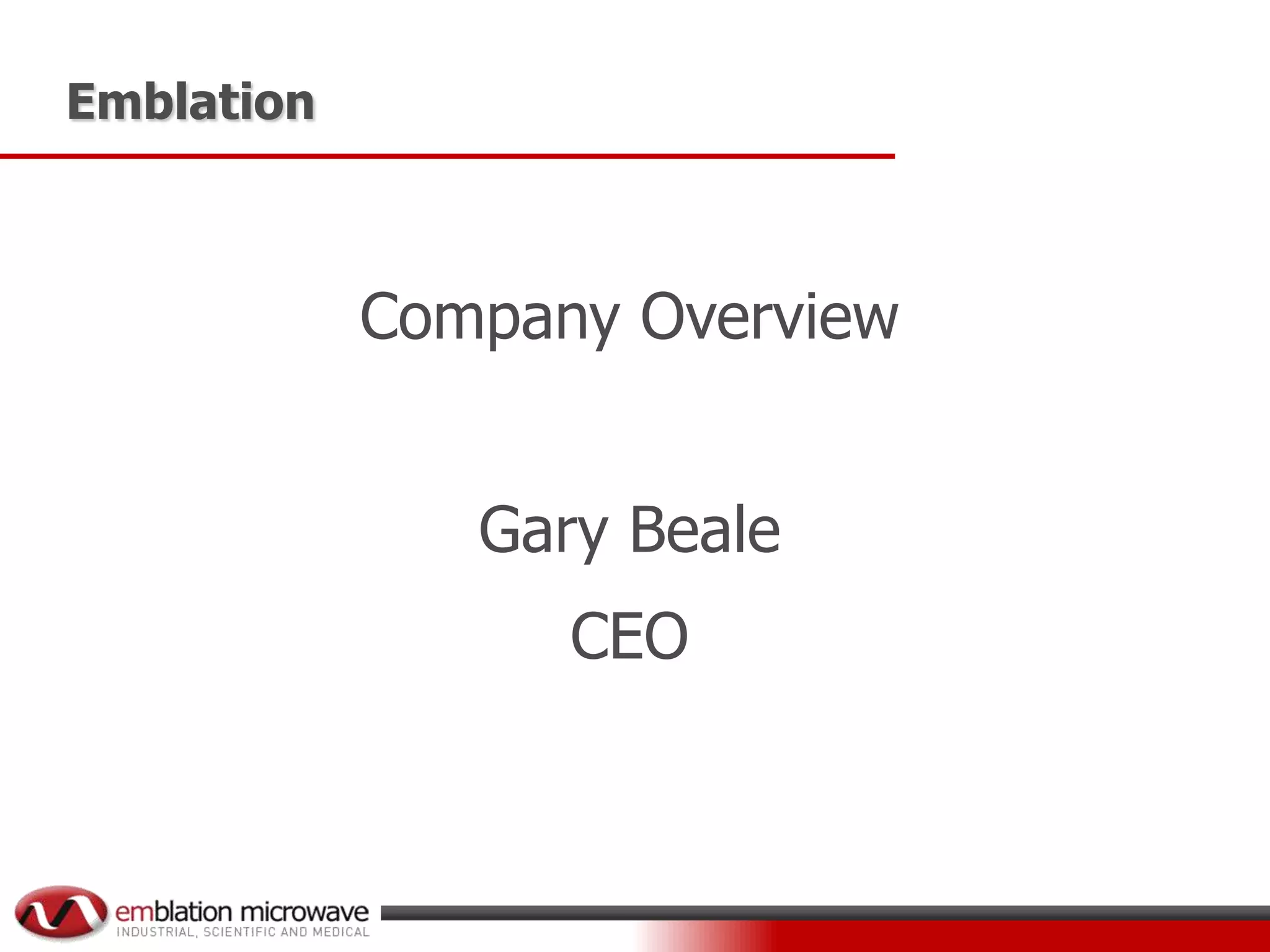 Emblation Microwave | PPTX | Medical Health