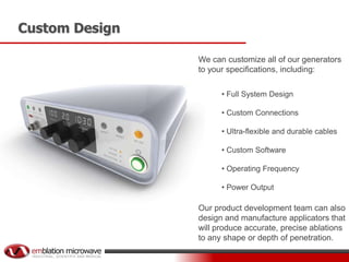 Emblation Microwave | PPTX | Medical Health
