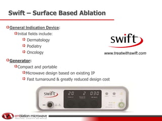 Emblation Microwave | PPTX | Medical Health