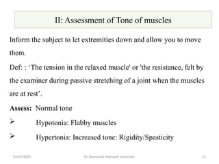 updated Examination of Motor System with reference 2025.pptx