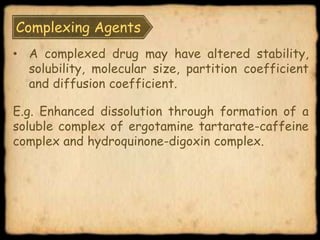 THE FACTOR AFFECTING DISSOLUTION RATE | PPTX