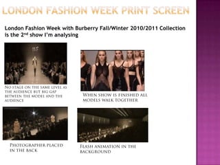 Updated fashion show analysis | PPTX