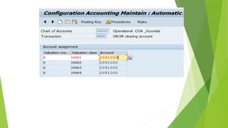SAP FI-MM Integration presentation which includes all steps | PPTX