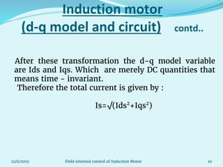 Updated field oriented control of induction motor.pptx