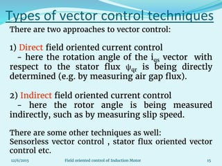 Updated field oriented control of induction motor.pptx