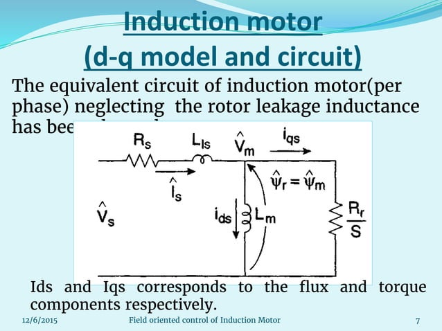 Updated Field Oriented Control Of Induction Motorpptx