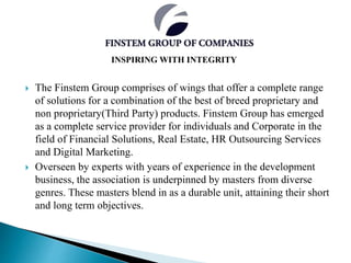 Fincastle Residency | Finstem Group | PPTX