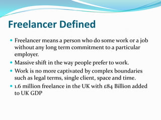 Obstacles and Solutions of Freelancing | PPT