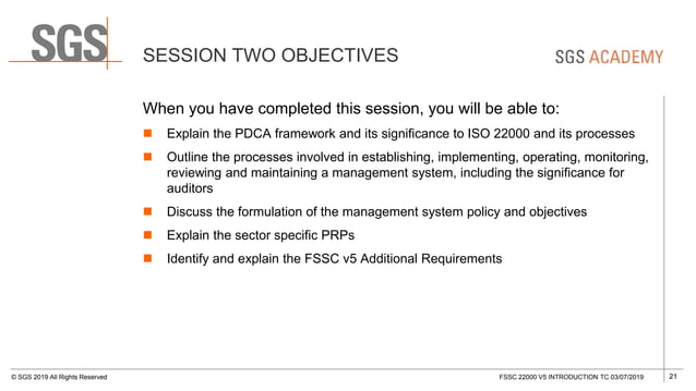 updated FSSC 22000 V5 Introduction TC PPT 03-07-2019.pptx | Food ...