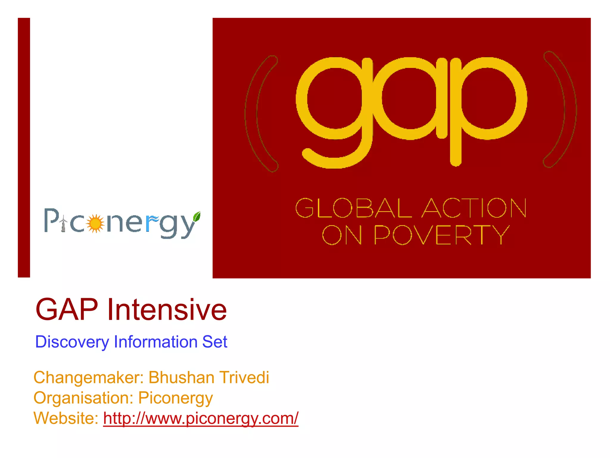 Discovery Information Set - Bhushan Trivedi - Pico Energy | PPTX