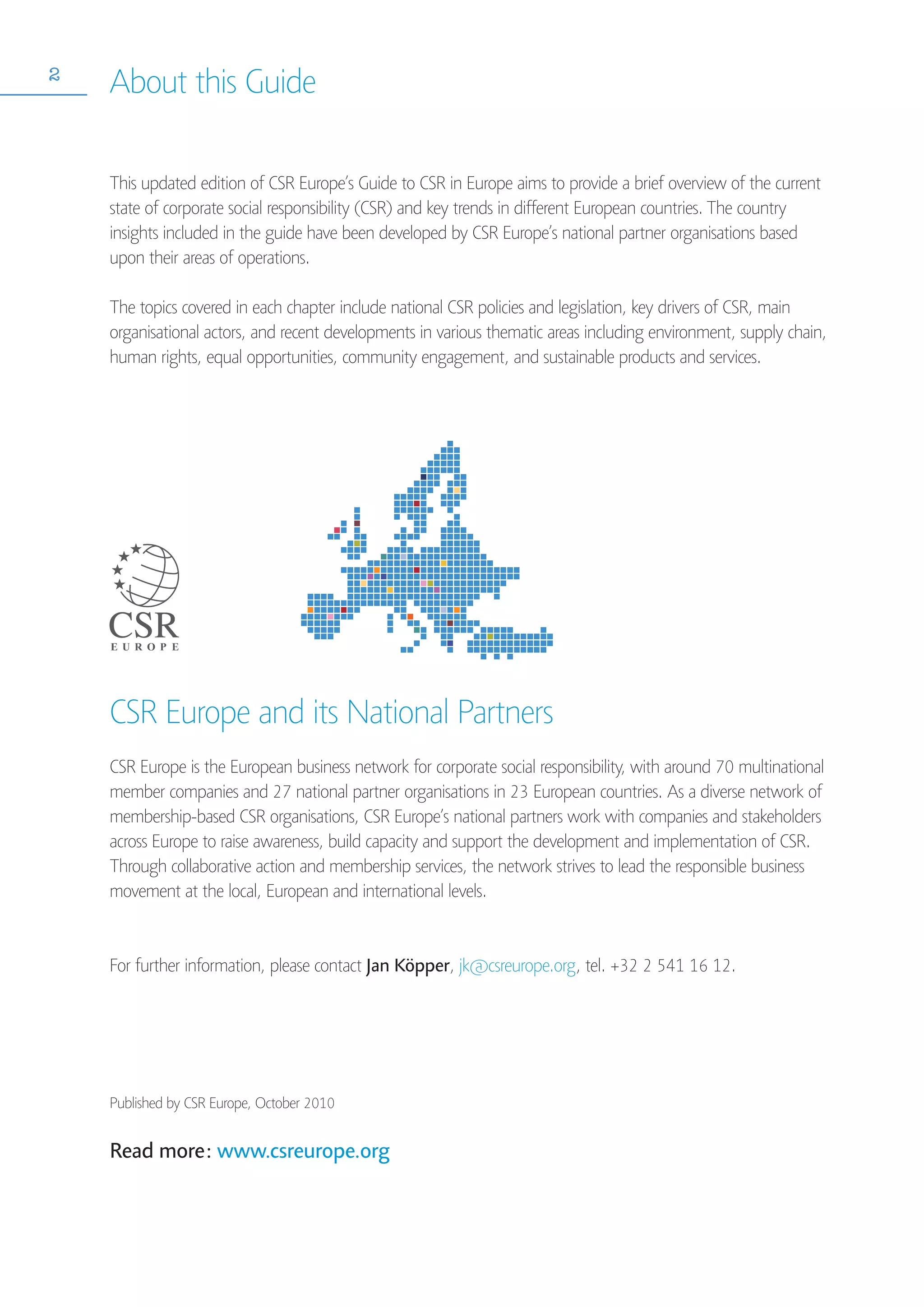 A Guide to CSR in Europe | PDF