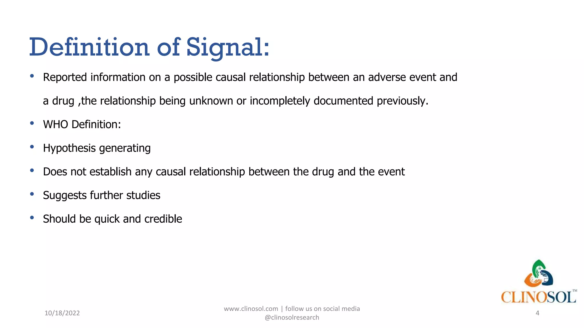 Signal Validation and Causality Assessment in Adverse Event Reporting ...