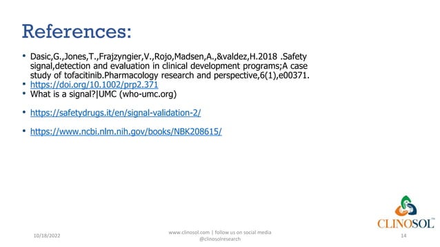 Signal Validation and Causality Assessment in Adverse Event Reporting ...