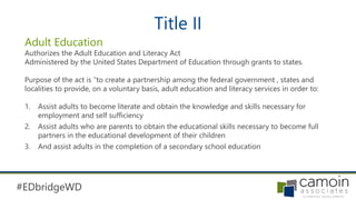 Role and History of Workforce Development | PPTX