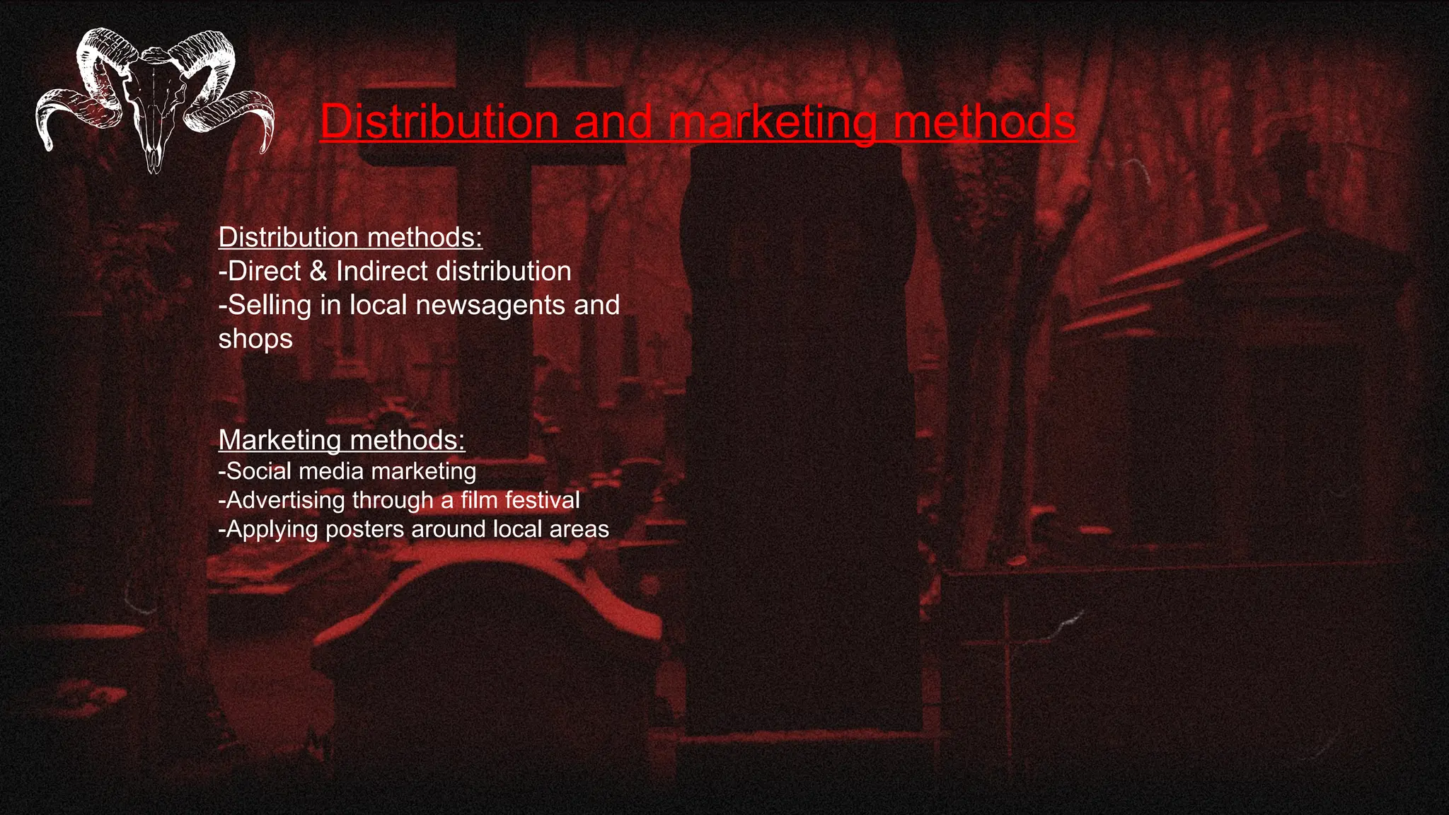 Updated Horror film based magazinel by samuel playford | PPT