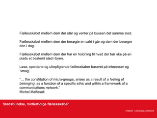 Stedet i journalistikken | PPT