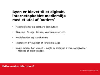Stedet i journalistikken | PPT