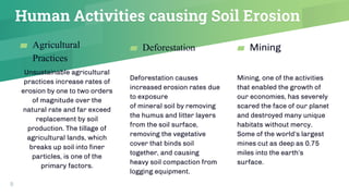 Soil erosion conservation | PPTX
