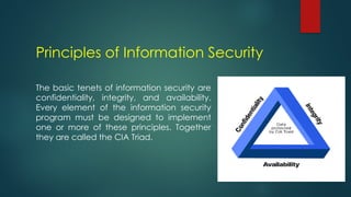 TYPES OF ATTACKS, DOS, DDOS updated information security intro .pptx