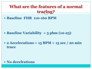 Updated intrapartum fetal monitoring | PPTX