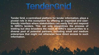 Updated ISRO Tender Lists at Tender Grid | PPTX