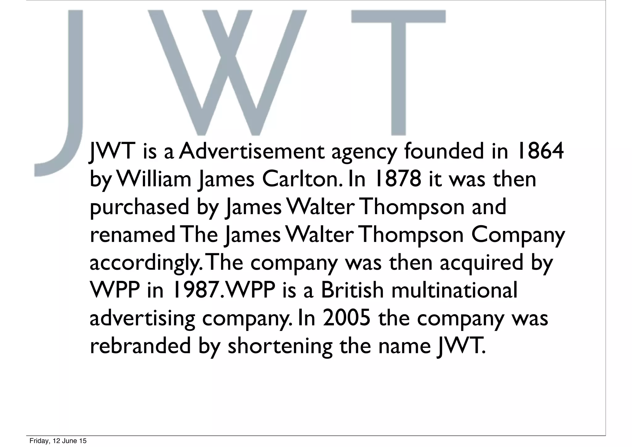 JWT Kit Kat Presentation | PDF