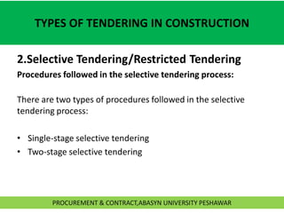 Updated Lecture # 2 Procurement & Tendering.pdf