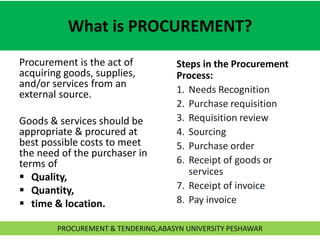 Updated Lecture # 2 Procurement & Tendering.pdf