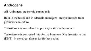 Endocrine functions of the testes | PPTX
