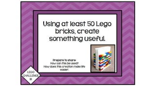 LEGO Task Cards | PPT