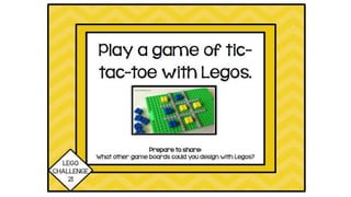 LEGO Task Cards | PPT