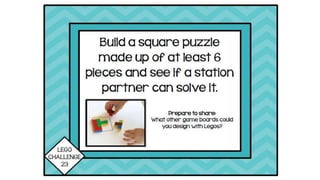 LEGO Task Cards | PPTX