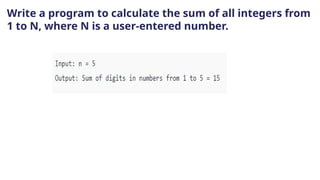 Implemintation of looping programs...... | PPT | Free Download