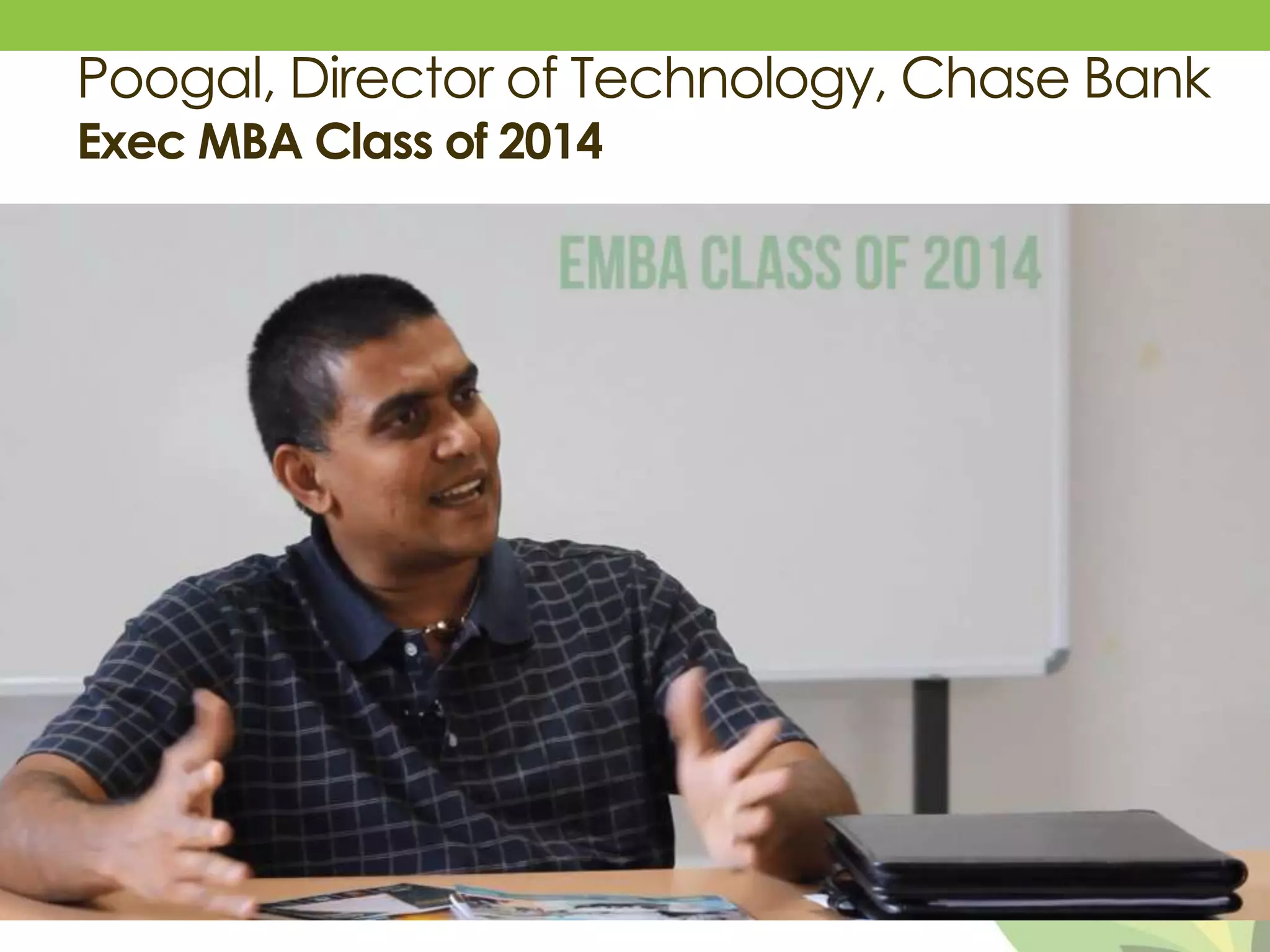 EMBA in Product Leadership 2015 | PPT