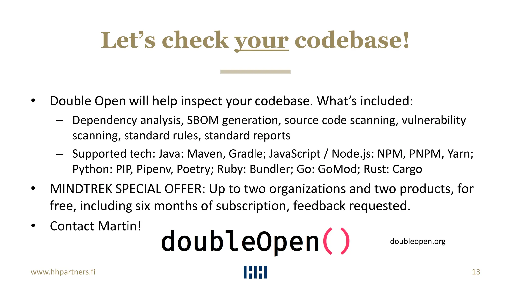 Is your codebase ready for NIS2 and the Cyber Resilience Act? | PPT