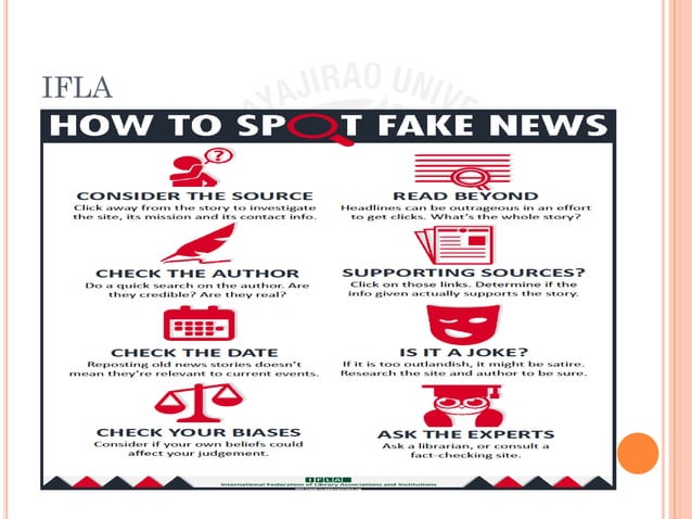 Misinformation, Disinformation, Malinformation, fake news and libraries ...