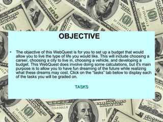 Updated Mms Personal Budget Webquest | PPT