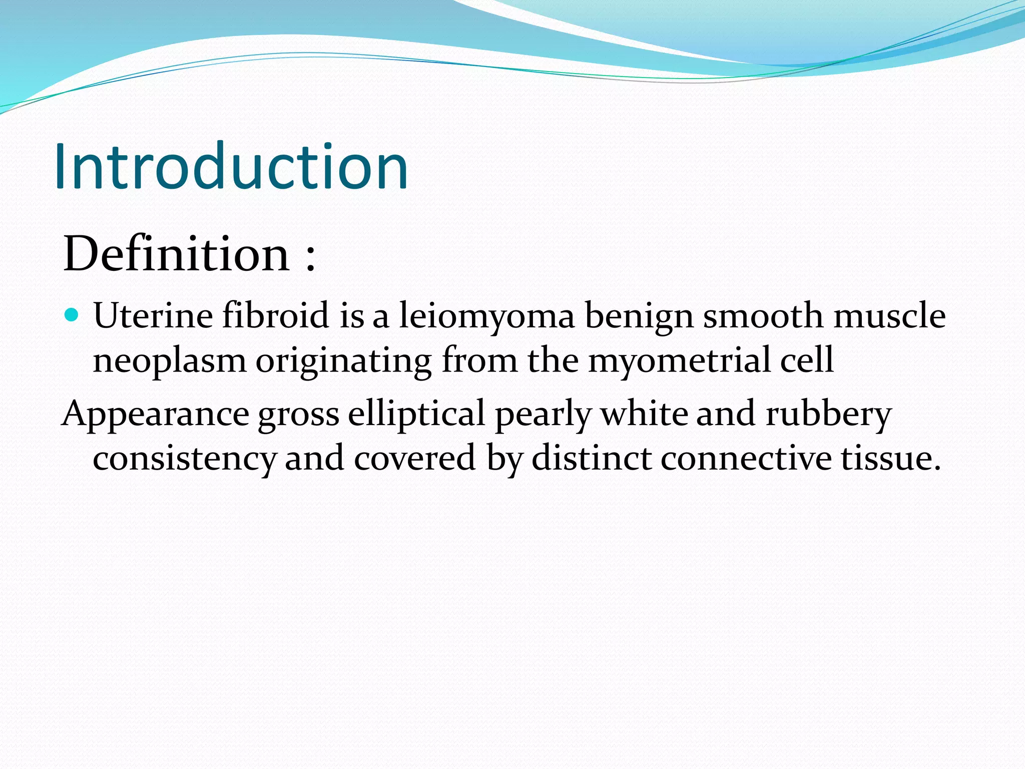 Updated mx of ut fibroids | PPT