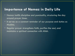 presentation_namaz_importance_and_benefits | PPTX